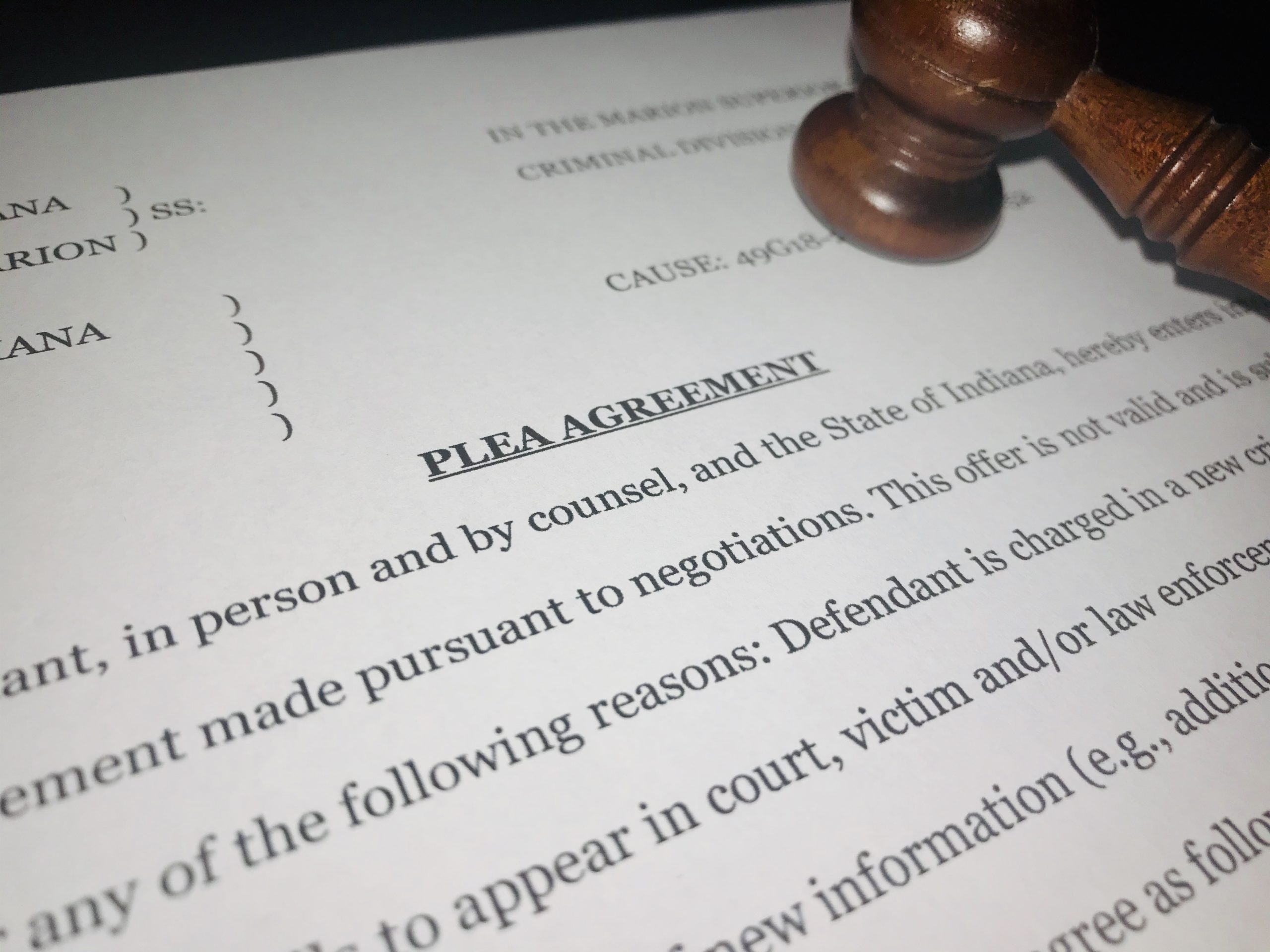 Are Plea Deals Offered in All Criminal Cases? | Rigney Law